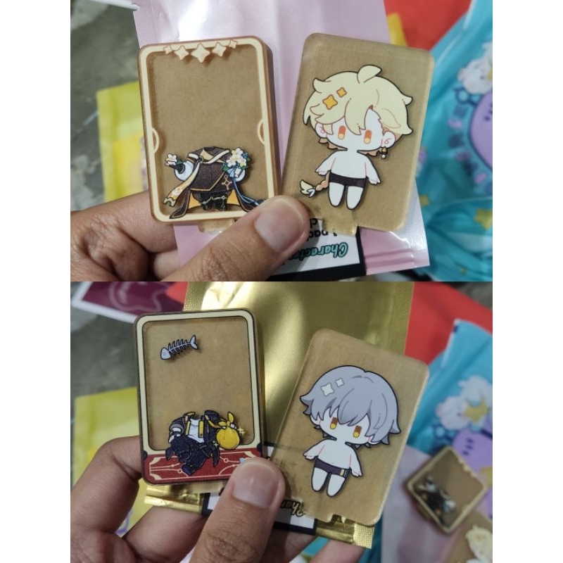 Standee gacha Caelus Aether (Fanmerch) | Shopee Singapore