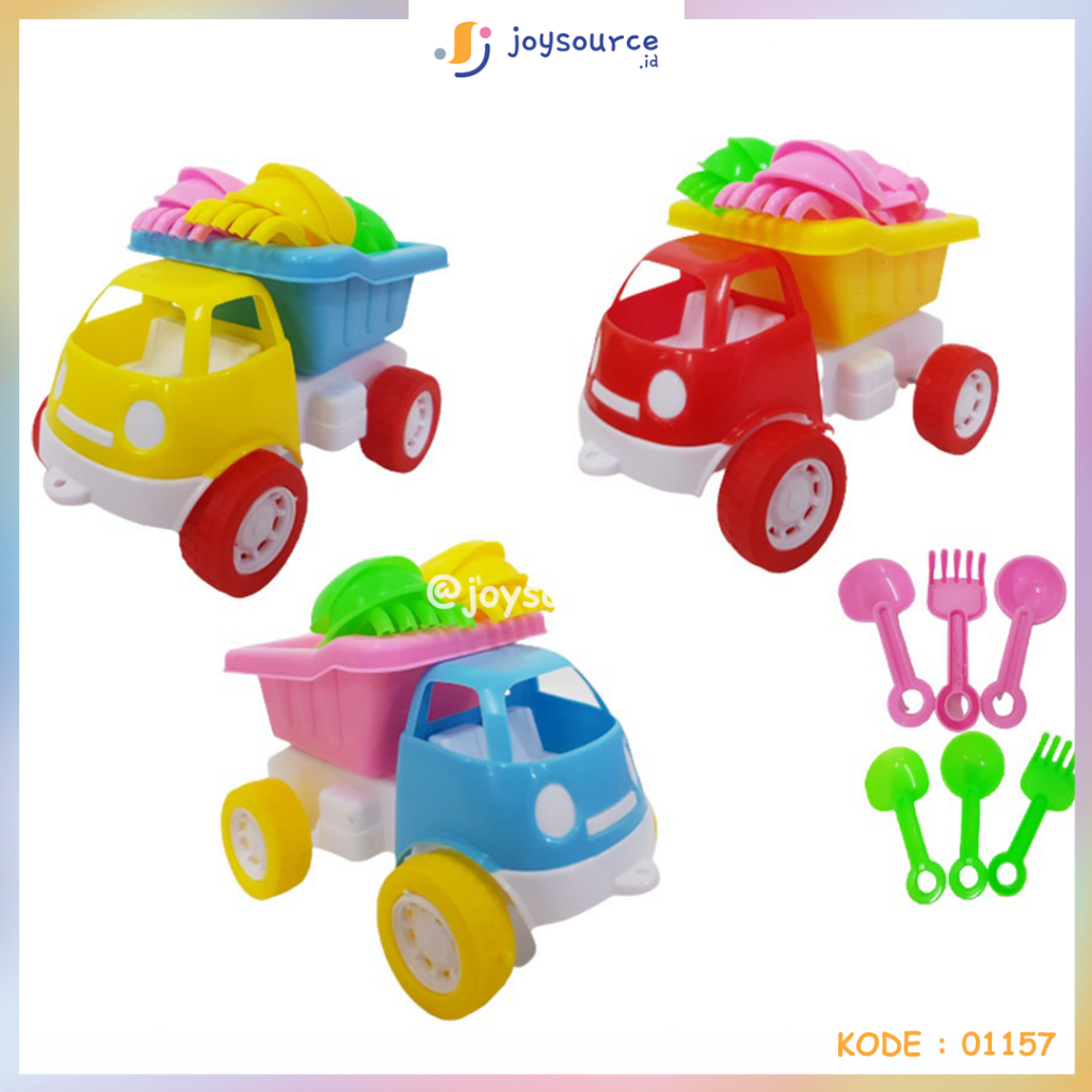 MINI Truck Children's Toy - MINI Beach Truck Car Set + Shovel ...