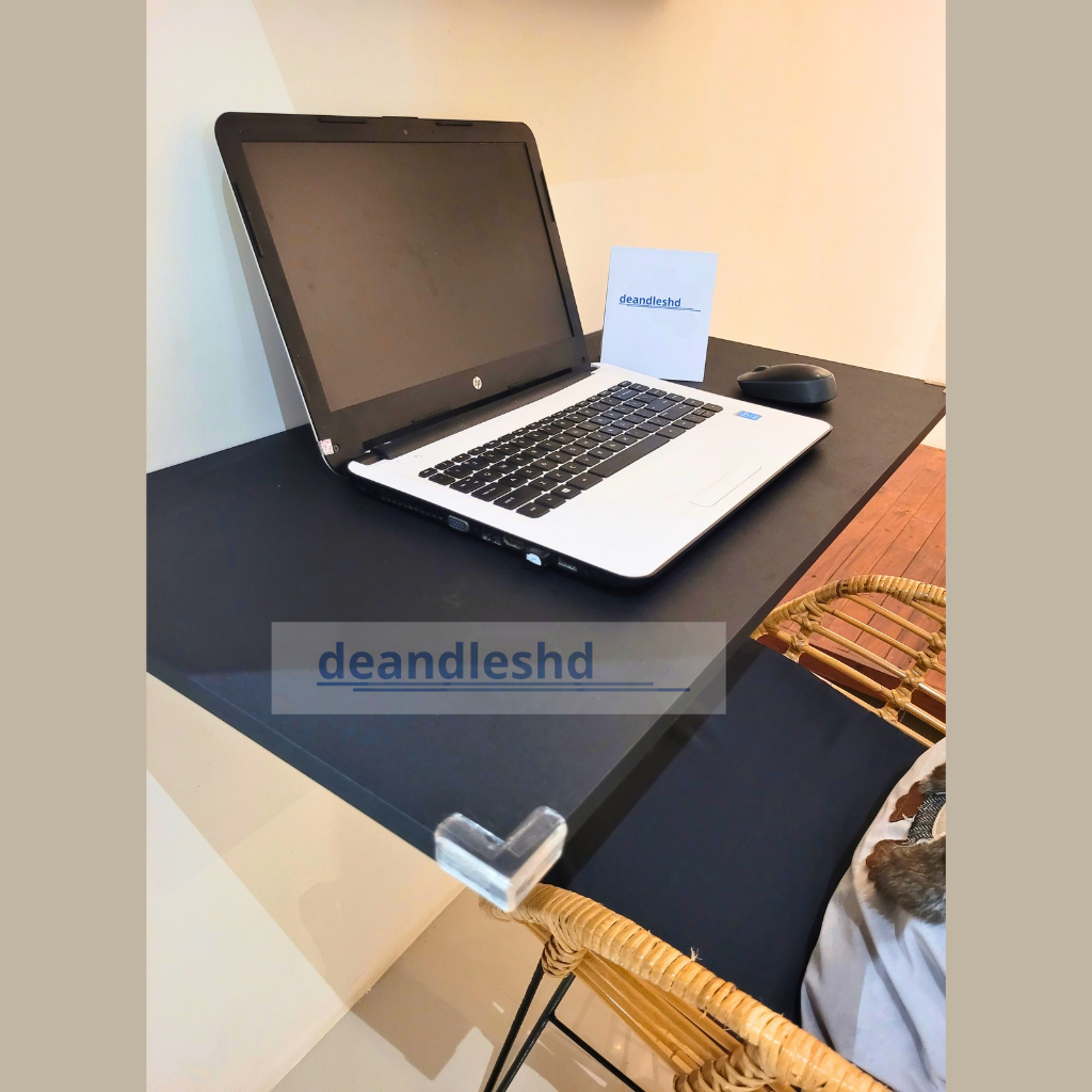 Wall FOLDING STUDY TABLE SIZE 100 CM, 80 CM, 60 CM / STUDY TABLE / WORK ...