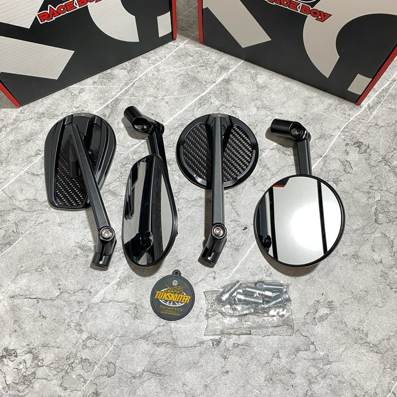 Race Boy Original Universal Carbon Series CNC Mirrors | Shopee Singapore