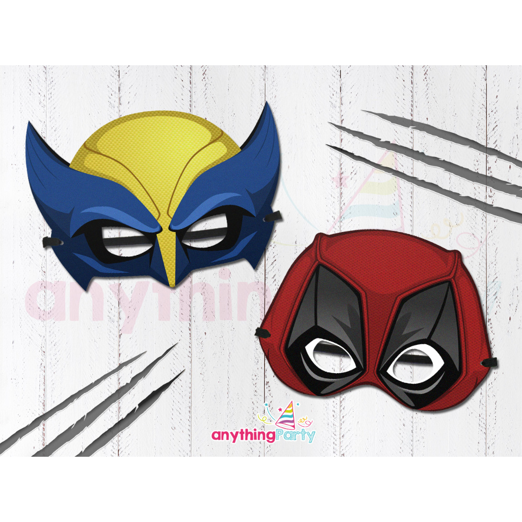 Children's Character Birthday Party Mask / Birthday Party Mask ...