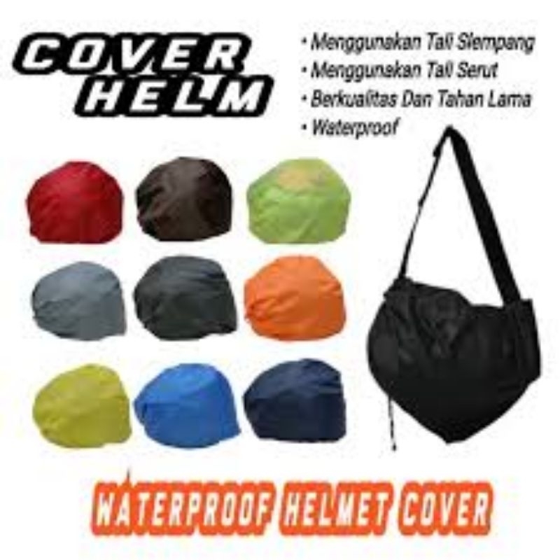 Plain Helmet Bag With Drawstring Waterproof Helmet Zipper model/Plain ...