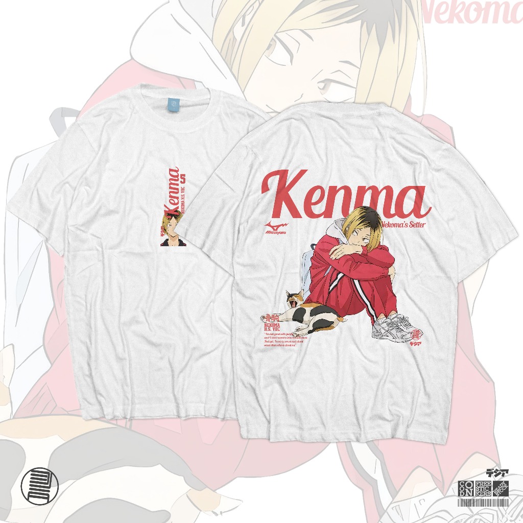 Kaos Kenma Kozume Nekoma Volleyball Club Setter Haikyuu Anime Manga T ...