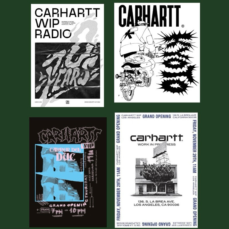 Carhartt poster, carhartt wip poster, hypbeast poster, A3 poster ...
