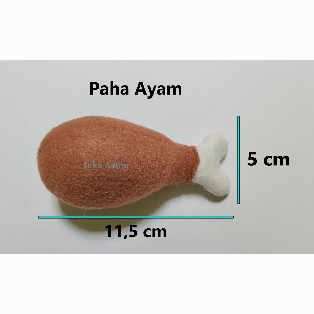Felt Food / Felt Play Food / Flannel Toys / Side Dish / Dummy Fish ...