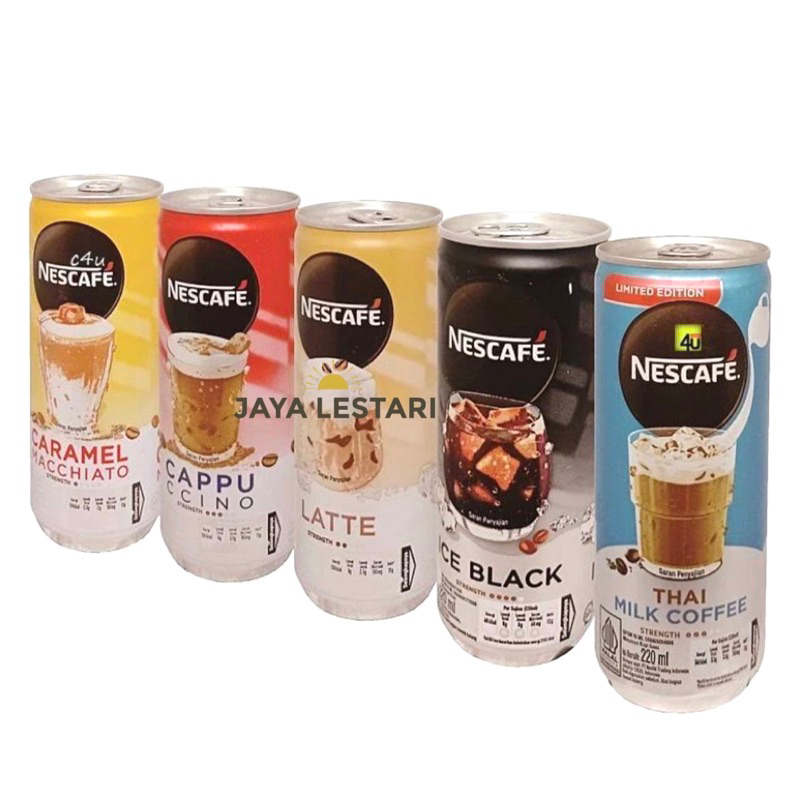 Nescafe Canned (220ml) (4 Flavor Variants) | Shopee Singapore