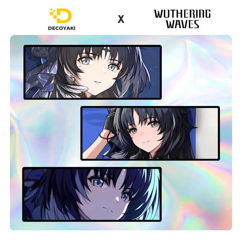 Yangyang Wuthering Waves Hologram Slap Sticker, Yangyang Wuthering ...