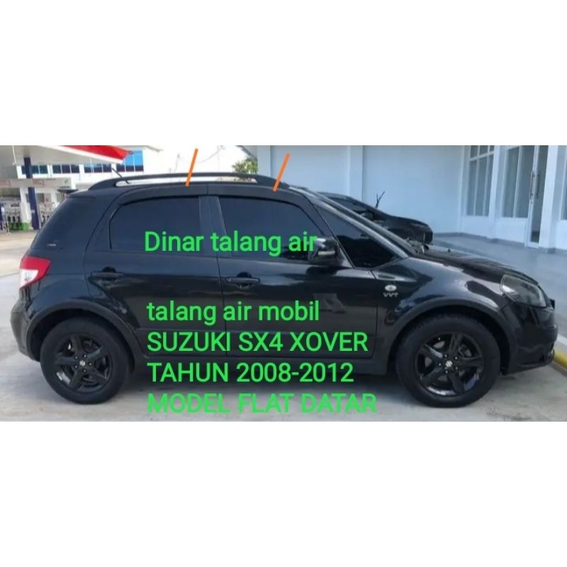 Suzuki SX4 XOVER 2007-2012 Car Gutters Flat MODEL 4 Doors | Shopee ...