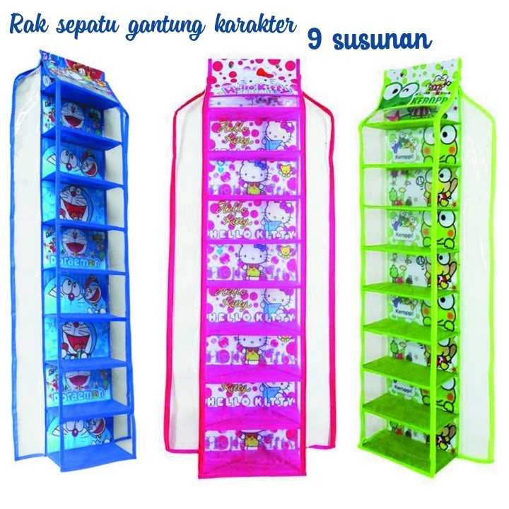 Plastic Hanging Shoe Rack/Wall Hanging Shoe Rack | Shopee Singapore