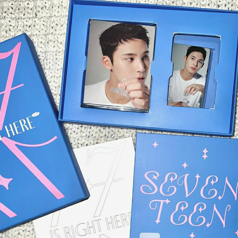 Seventeen The Best Album 17 is Right Here Dear Ver. Mingyu Jeonghan Joshua UNCEALED | Shopee ...