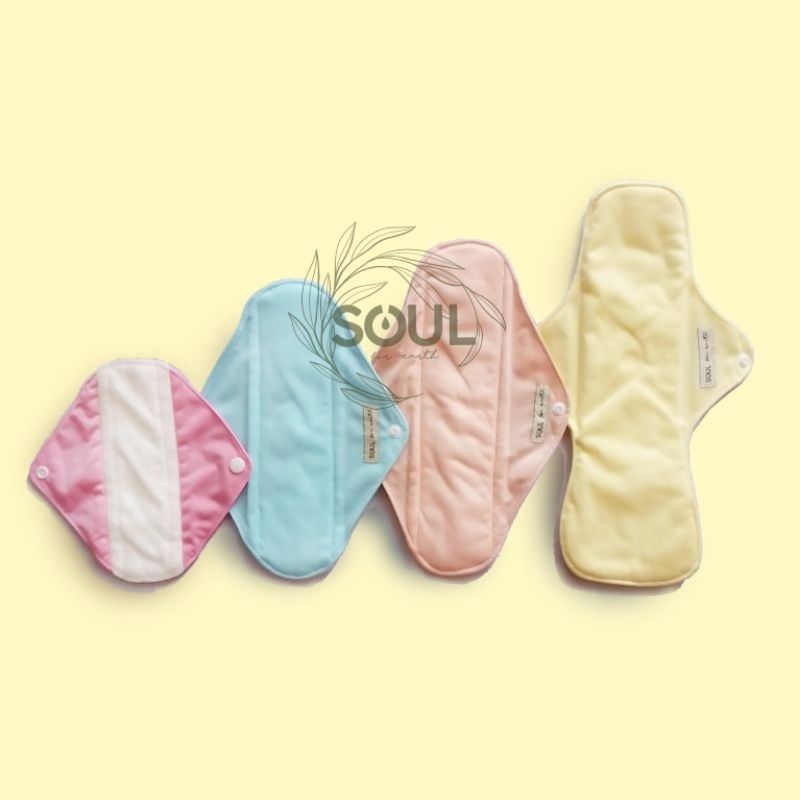 Eco-Friendly Cloth Pads Reusable Soul Menstrual Pads Reusable Cloth ...