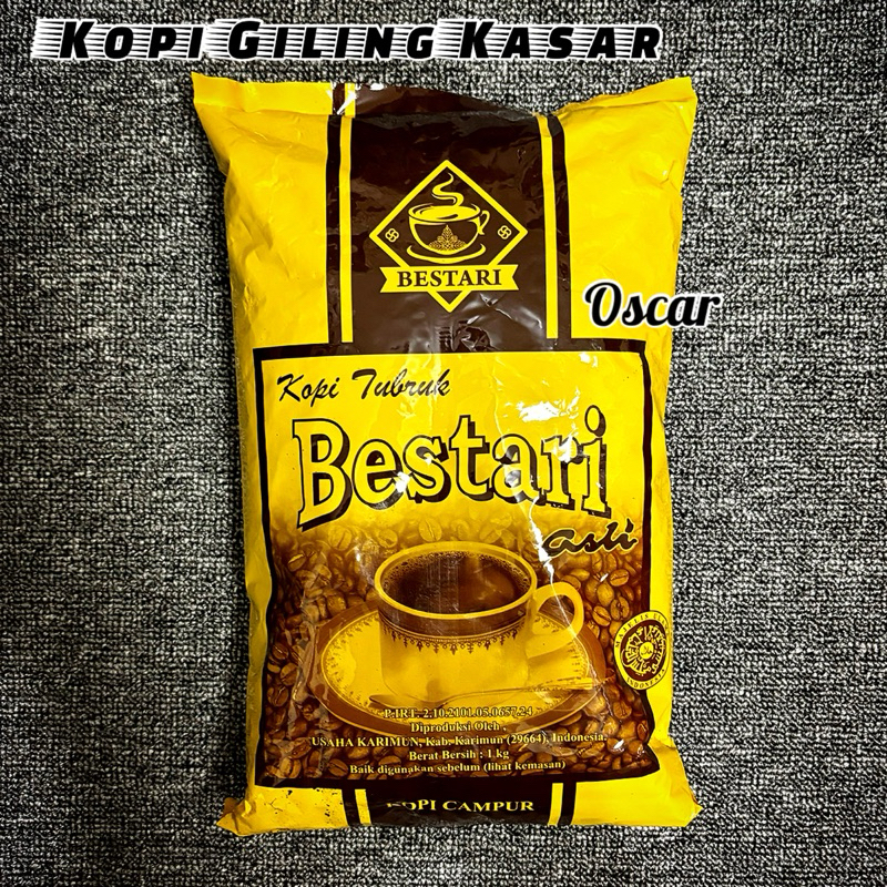 Karimun Bestari Tubruk Coffee Coarse Ground Powder 1Kg | Shopee Singapore