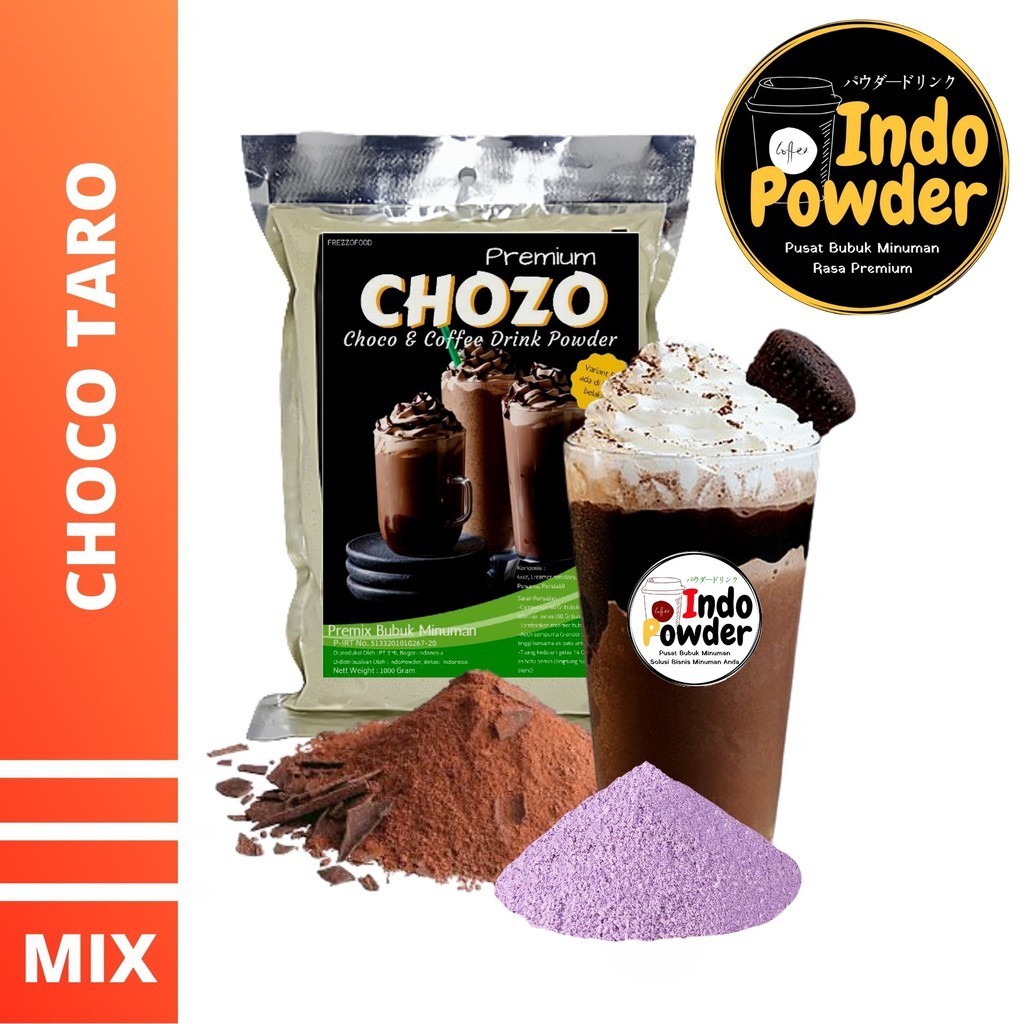 Choco TARO Drink Powder 1Kg - CHOCO TARO Powder 1Kg - CHOCO TARO Powder ...