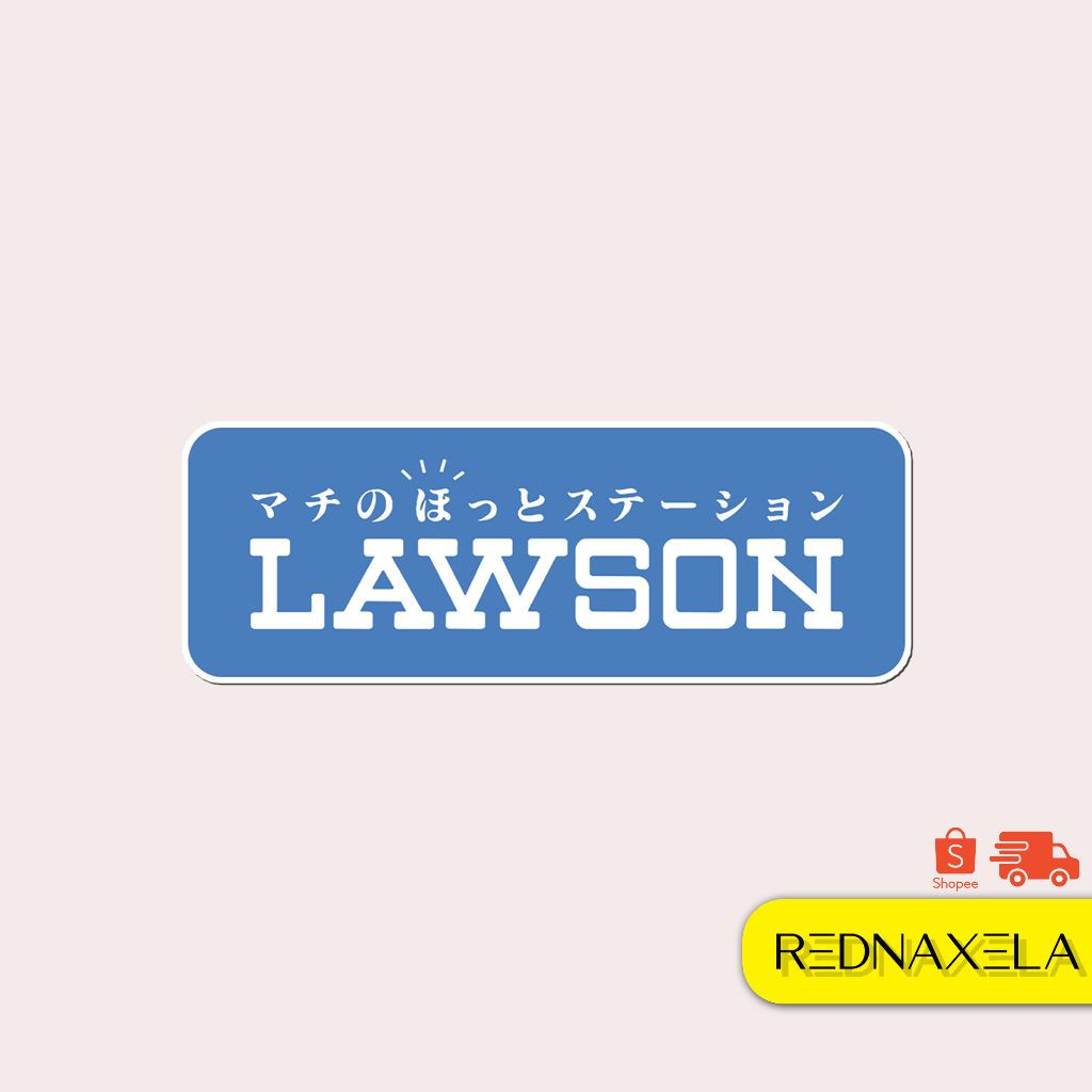 Lawson Vinyl Sticker Outdoor Suitcase Sticker Waterproof Sticker ...