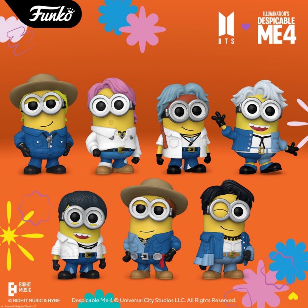 [PO] Order BTS X Despicable Me 4 Minion Funko Pop | Shopee Singapore