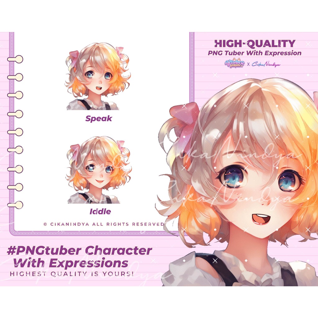 Exclusive PNG Tubers for Livelier Streaming Experiences, Cute ...