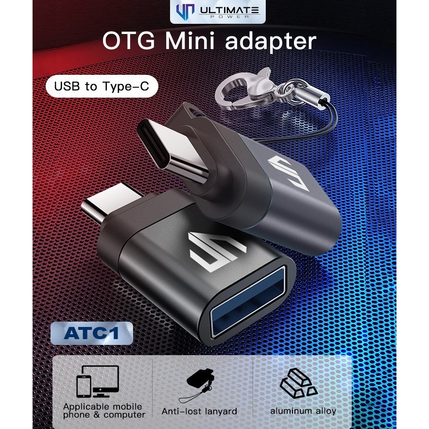 Ultimate Power USB to Type-C OTG Connector Adapter ATC1 | Shopee Singapore