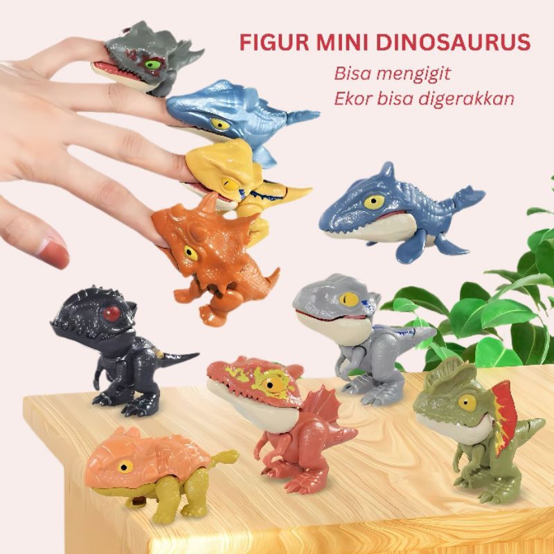 Elc Dinosaur T Rex Indominus Dino Dinosaur mini Dinosaur | Shopee Singapore