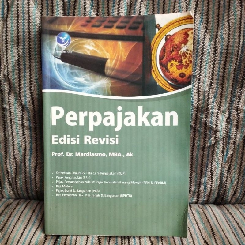 Taxation Book Revision Edition by Prof. Dr. Mardiasmo, MBA., Ak ...