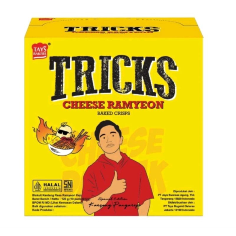 Tricks Potato Potato Biscuits 1 box contains 10 pcs all variants ...