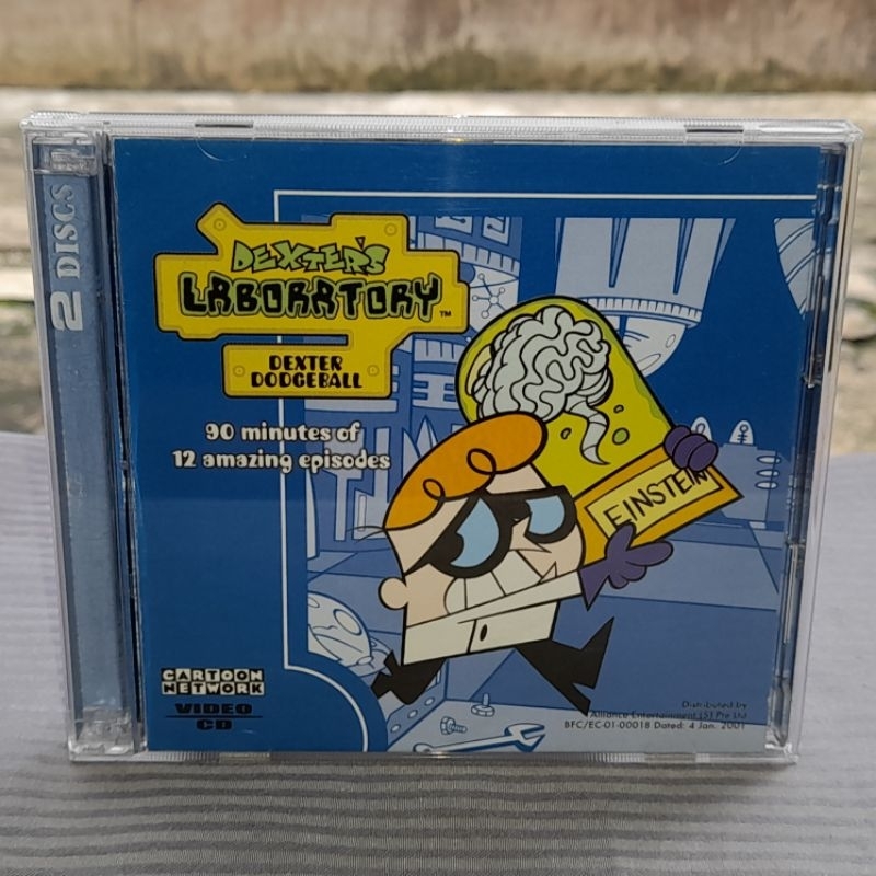 Vcd Dexter's Laboratory Dexter Dodgeball (2000) 2 Discs ORIGINAL VideoCD Made in Singapore ...