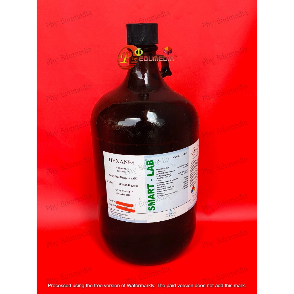 N-Hexane / N-Hexana Pro Analysis Smartlab Per 250ml | Shopee Singapore