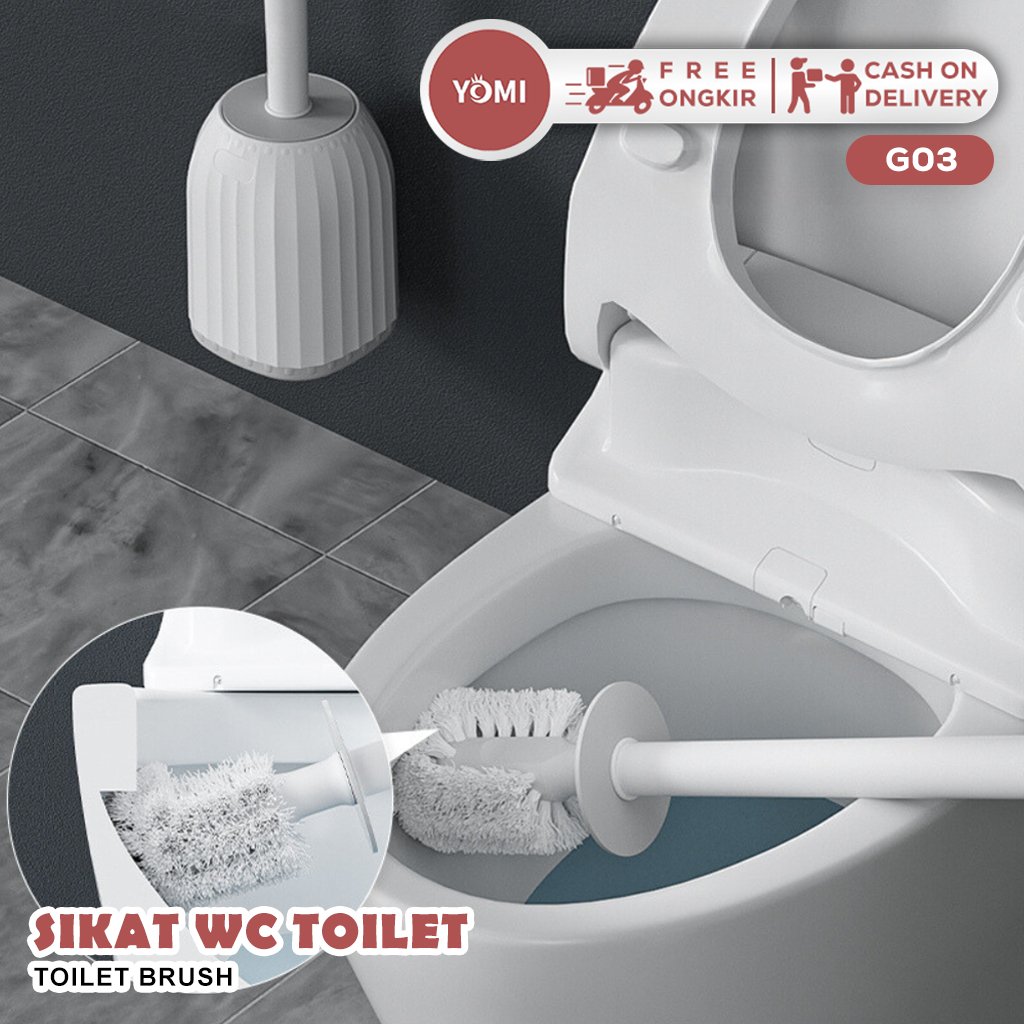 Yomi Toilet Brush WC Toilet G03/Toilet Brush Bathroom Cleaning Brush ...