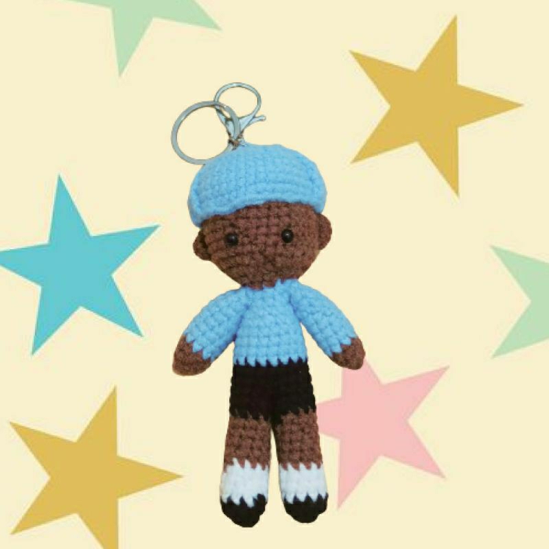 Tyler The Creator Knit Doll Keychain | Shopee Singapore