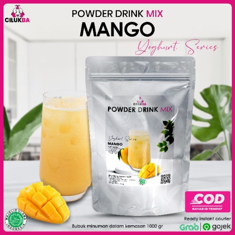 Instant Drink Powder Mango Yoghurt Flavor 1kg/Powder Drink Mix | Shopee ...