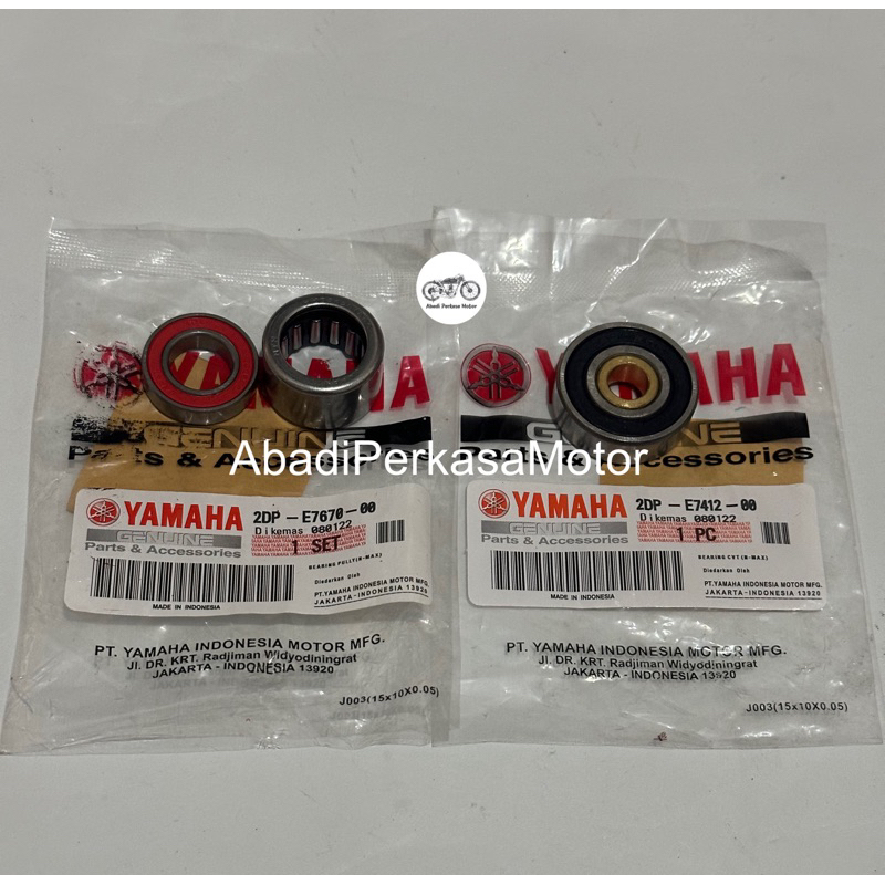 Pully Bearing Package+Brass CVT Bearing Yamaha Nmax Aerox Lexi (2DP ...