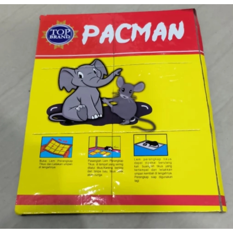 Pacman Mouse Glue Mouse Trap Board Mouse Trap Book Mouse Trap Sheet ...