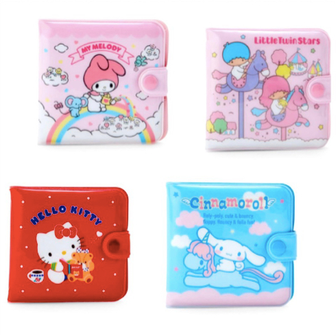 Sanrio CHILDREN'S WALLET LITTLE TWIN STARS MY MELODY HELLO KITTY VINYL ...