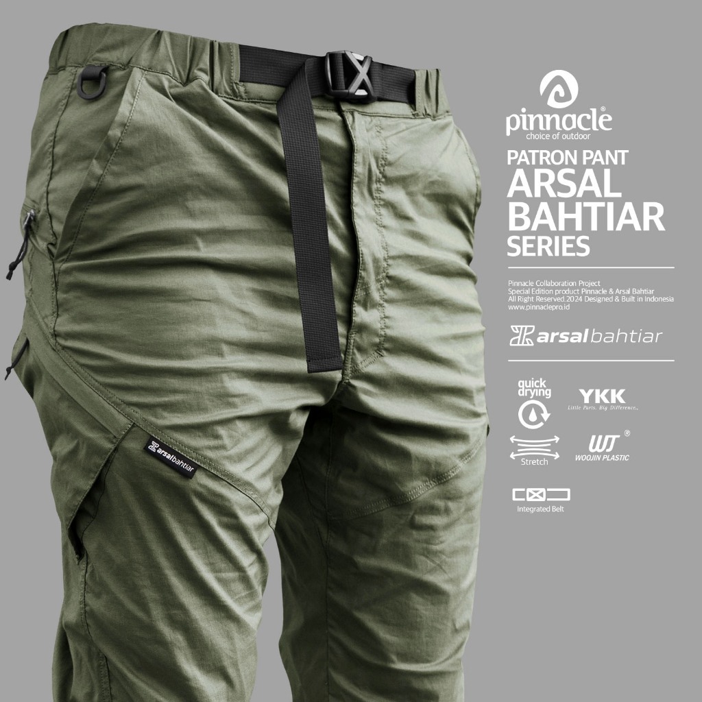 Pinnacle Patron Pant Arsal Series - Army | Shopee Singapore