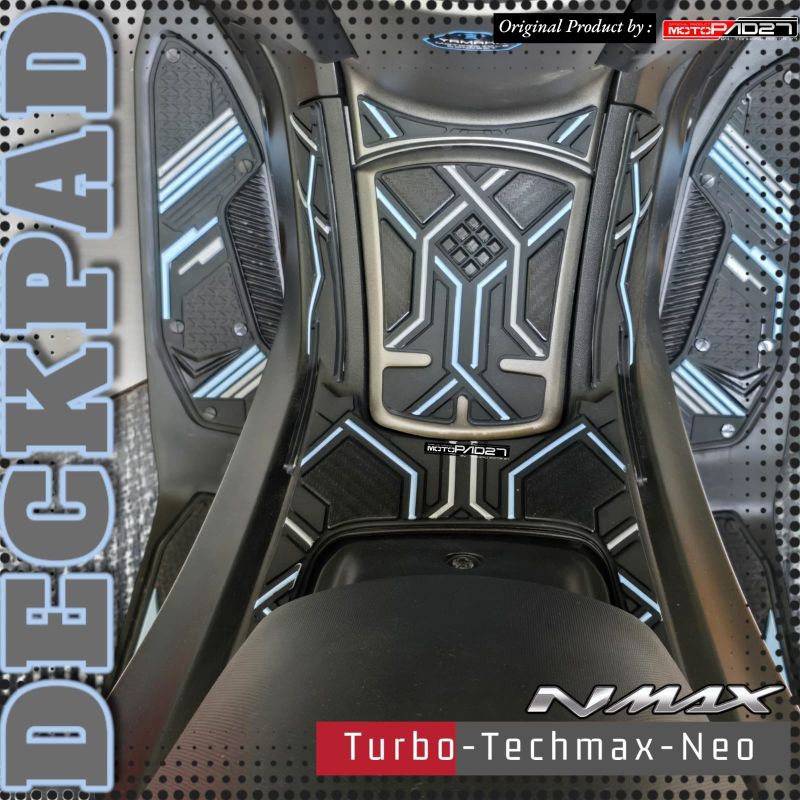 Motopad27 deckpad Rubber premium nmax turbo nmax neo nmax techmax 2024 ...