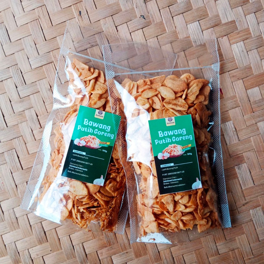PUTIH Selling Fried Garlic 100 Grams Delicious and | Shopee Singapore