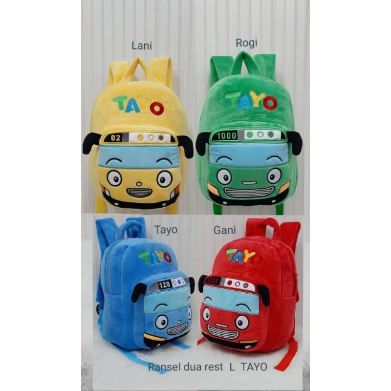 Unofficial L Tayo Backpack/Tayo Children's Backpack/Primary School ...