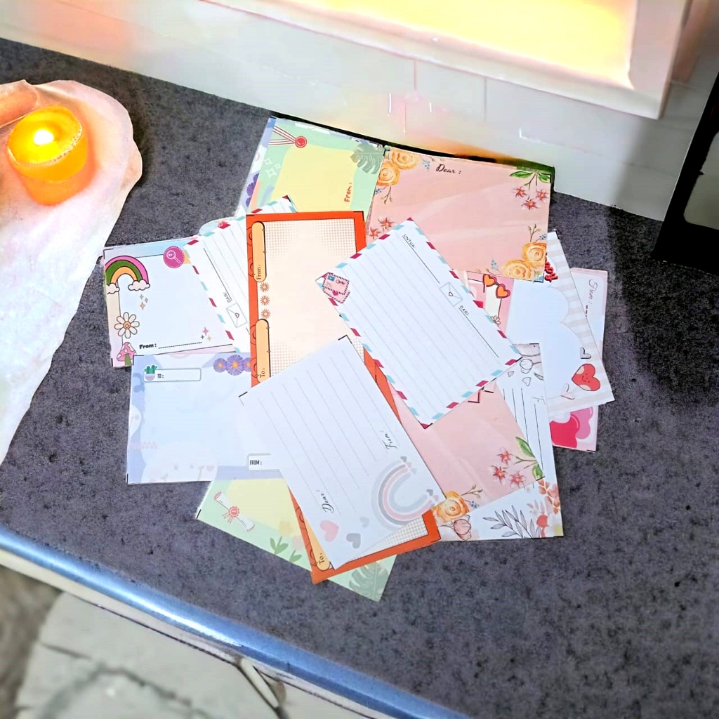 Joy KTB Plain Greeting Cards and Gift Hampers Stickers | Shopee Singapore