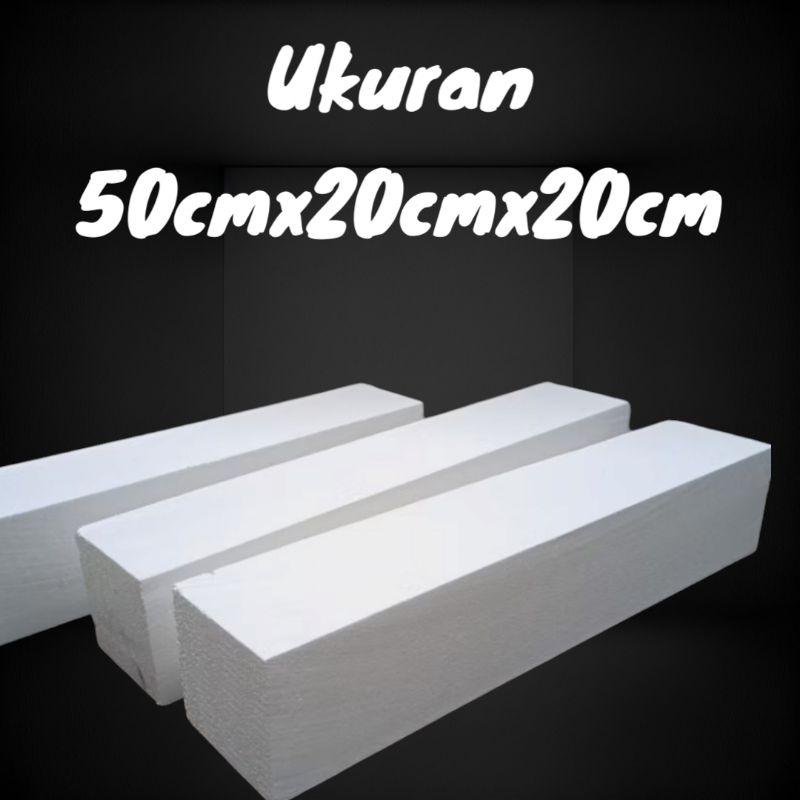 Styrofoam block size 50cmx20cmx20cm (LxWxH) | Shopee Singapore