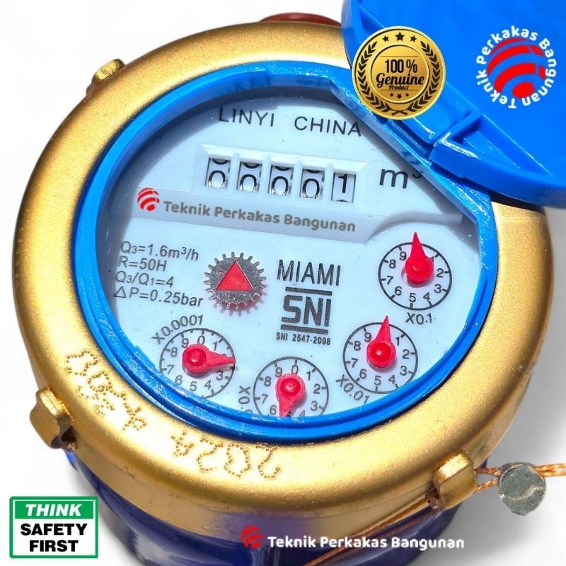 1/2 inch iron body water meter/measure current/SNI water flow meter ...