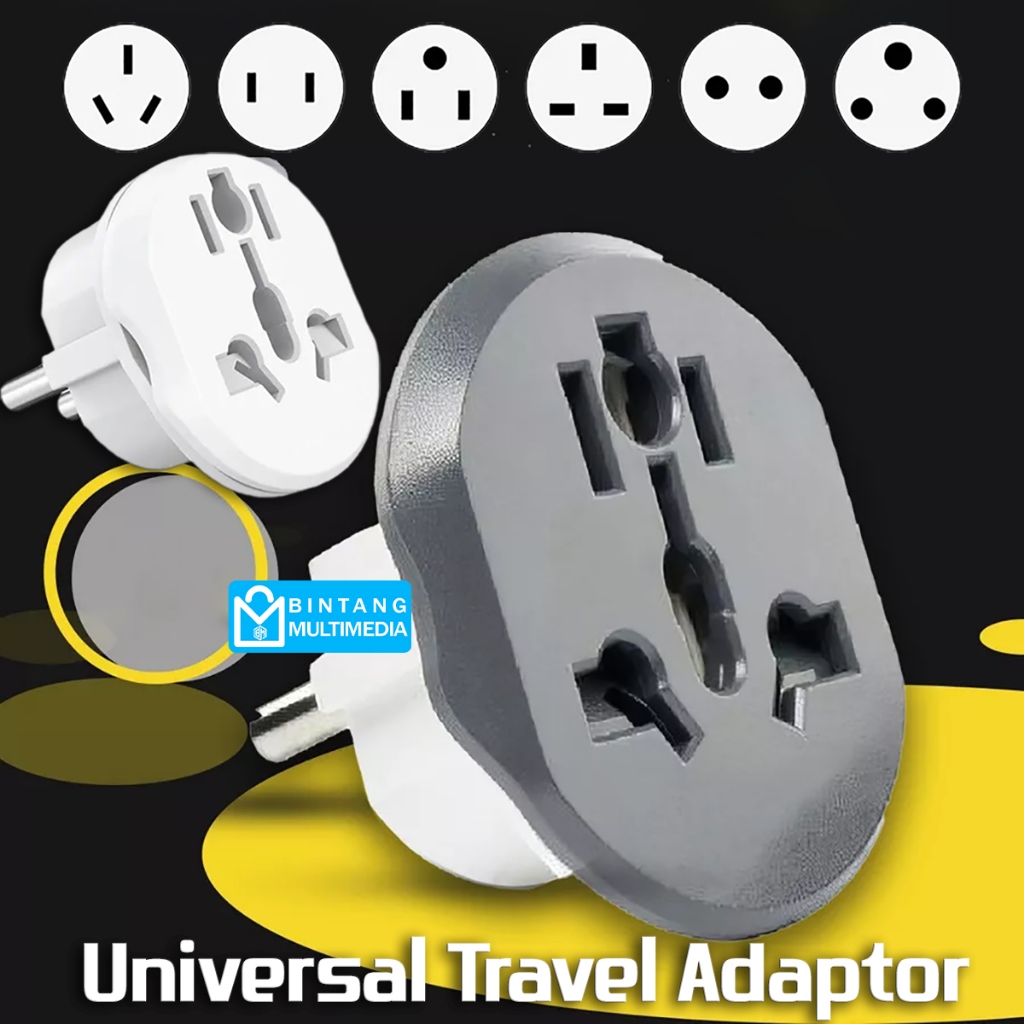 Universal Travel Adapter International Over Plug Multi Converter ...