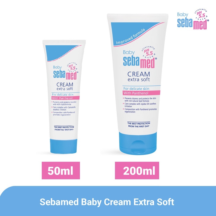 Sebamed Baby Cream Extra Soft 50ml 200ml - Sebamed Baby Cream 50 ml 200 ...