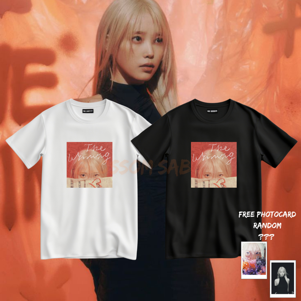 KATUN Iu The Winning Photo T-shirt // Lee Jieun IU Uaena Combed 24s ...