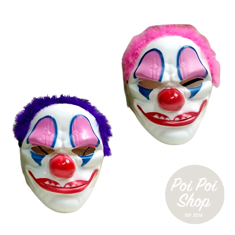 Scary Clown Mask Halloween Scary Haunted House Halloween Costume Prank ...