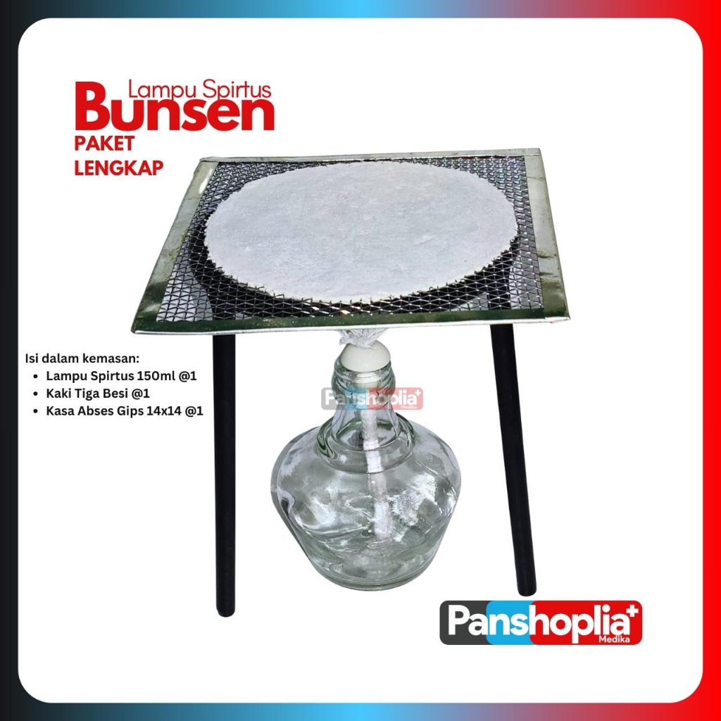 Fireplace Package / Laboratory Heating Package l Bunsen / 250ml Spirtus ...