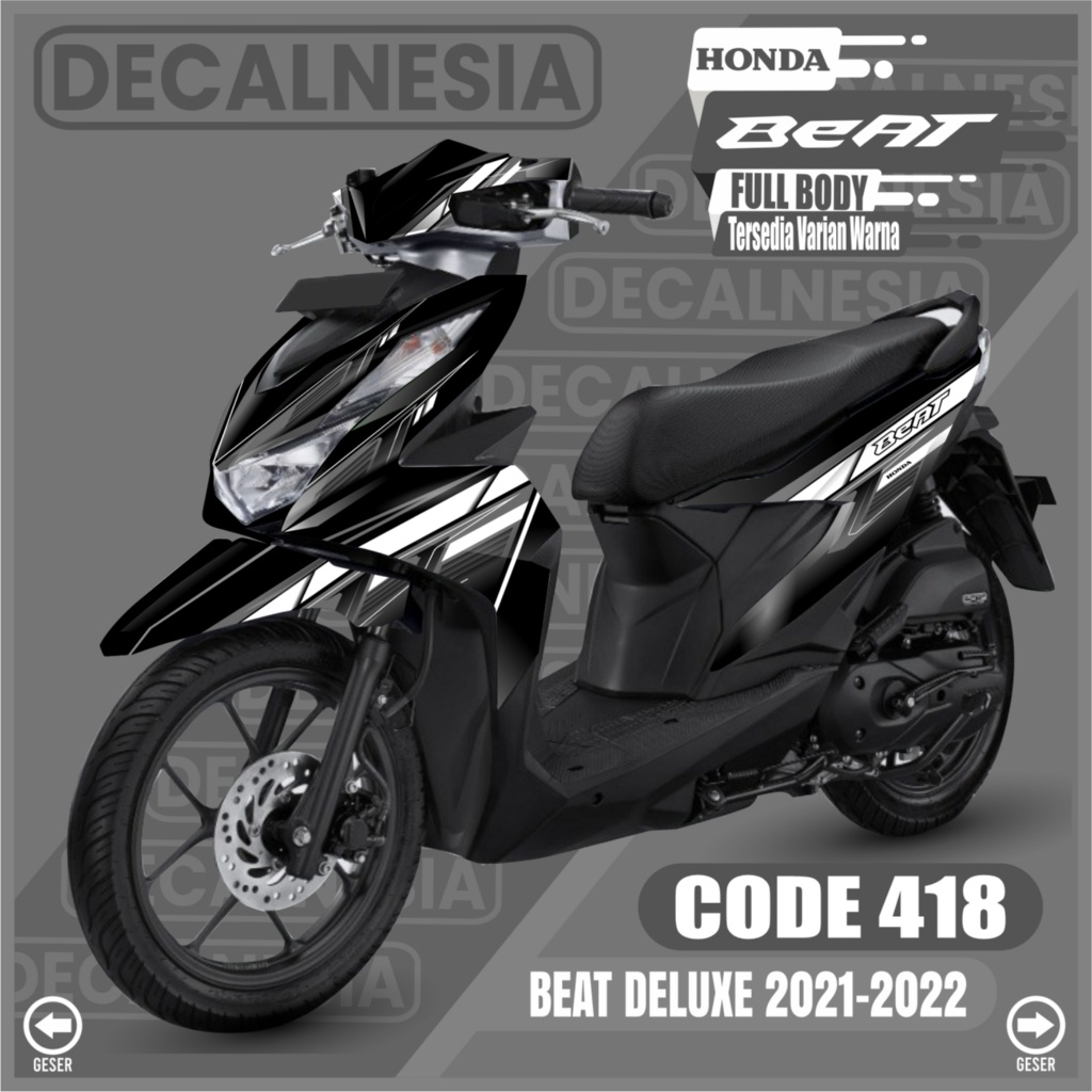Decalnesia Decal Sticker Beat Deluxe CBS ISS 2021 2022 2023 Full Body ...