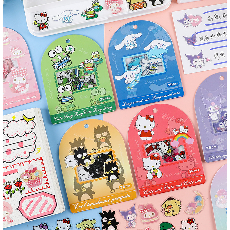 AESTHETIC Stickers with Animated Cartoon Images Cute Animated Stickers ...