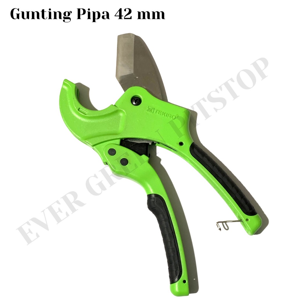 Tekiro PVC Pipe Scissors Paralon Cutting Tool 42 mm Pipe Cutter Plastic ...
