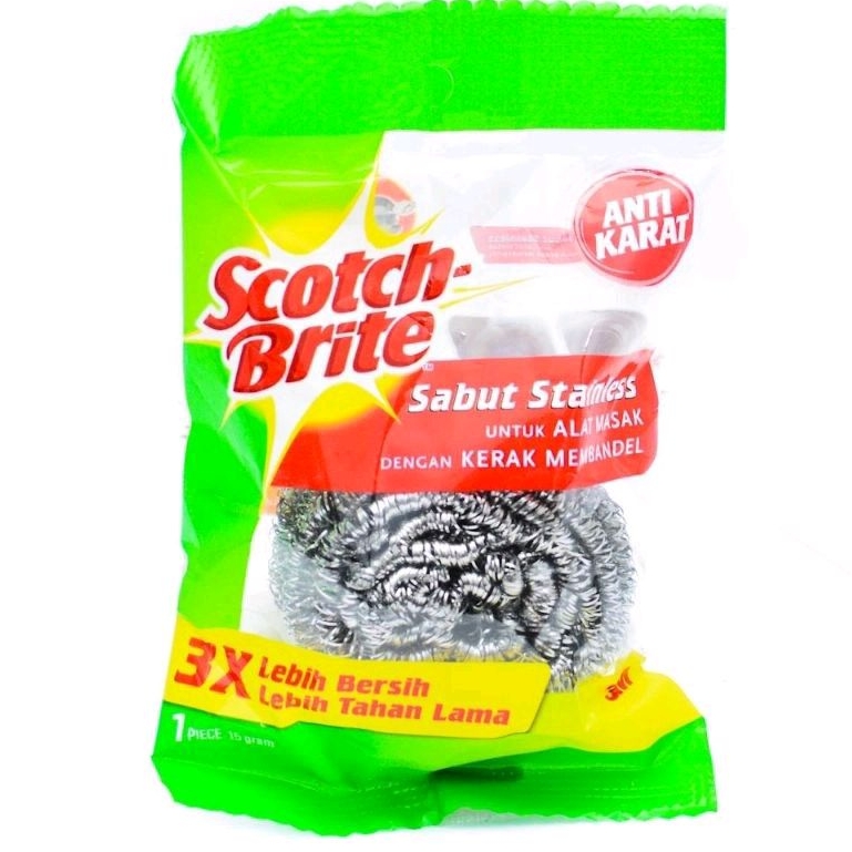 3M Scotch Brite Stainless Wire Fiber 15gr | Shopee Singapore