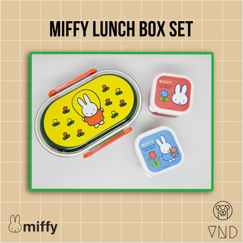 Miffy Lunch Box Set ORI Japan (Sold Separately) | Shopee Singapore