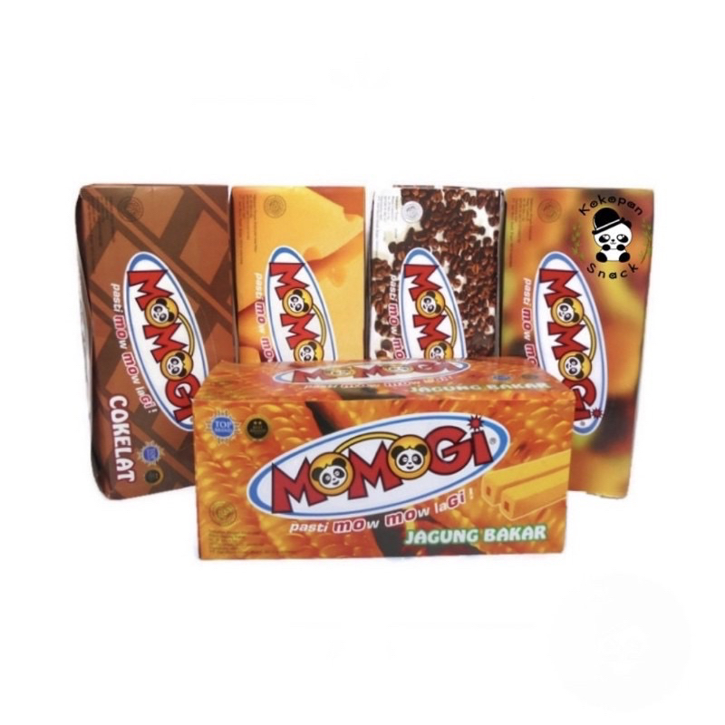 Momogi 1 Box contains 20 pcs / Corn Momogi Snacks / Chocolate Momogi ...